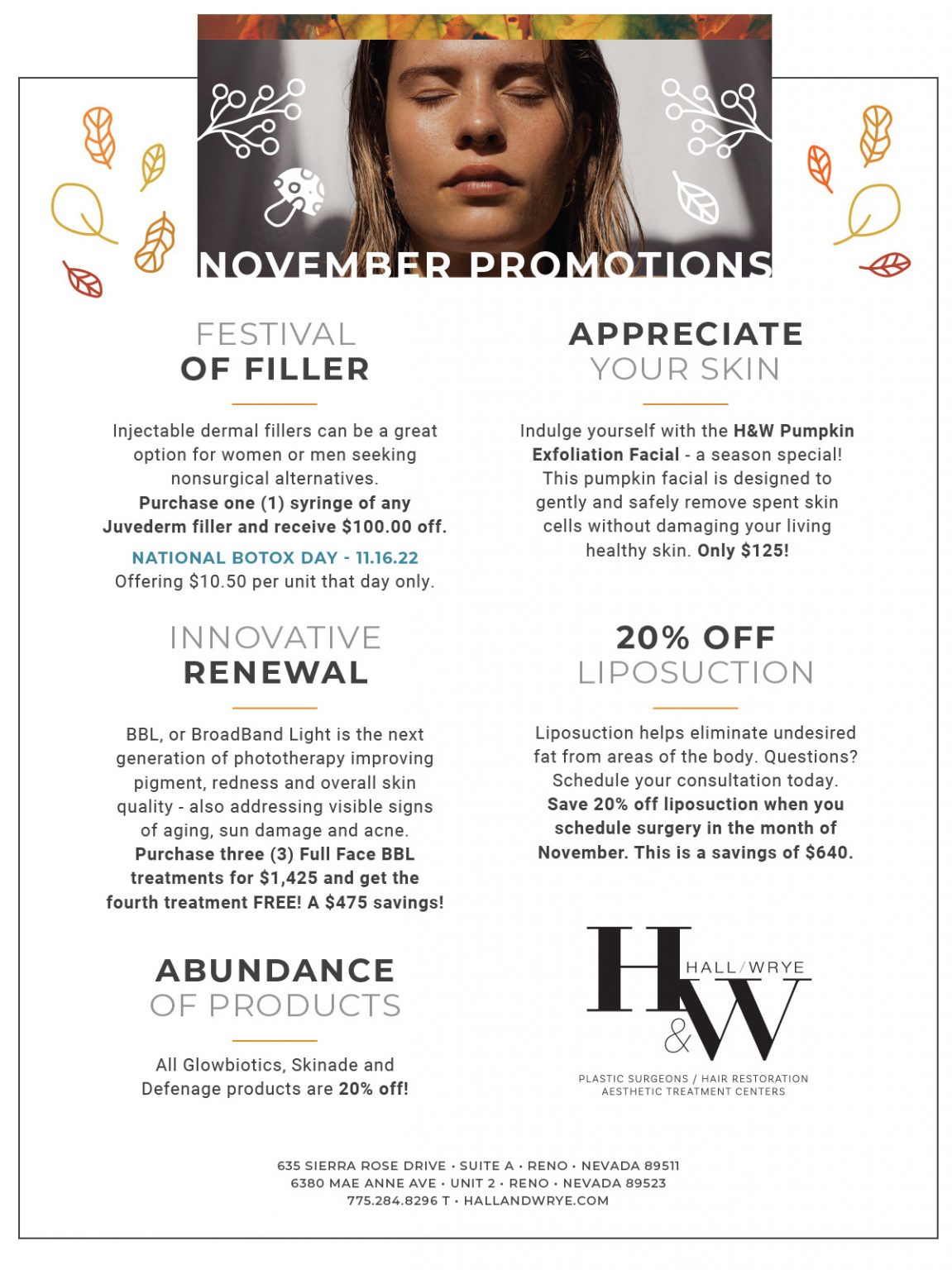 Specials and Deals on Plastic Surgery and Medical Spa Services in Reno ...